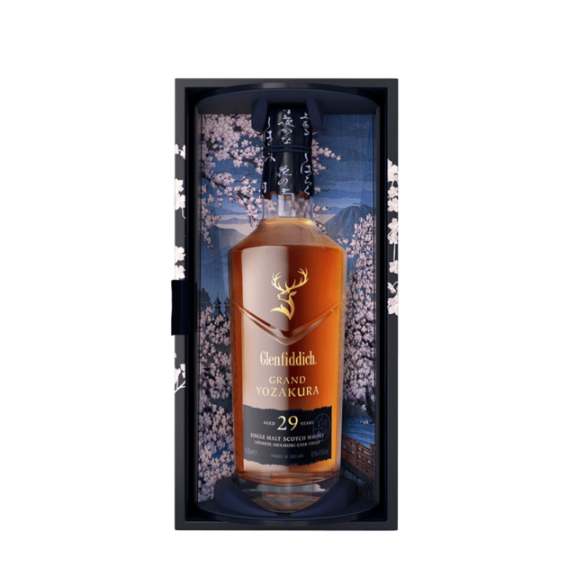 Buy Glenfiddich 29 YO Grand Yozakura Single Malt Whiskey @₹ 175,000.00 ...